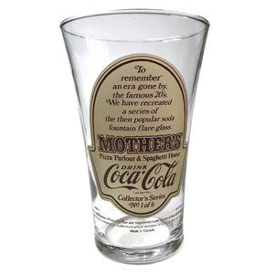 Coca Cola | Dining | Mothers Pizza Parlour Coca Cola Glasses Set Of 4 ...